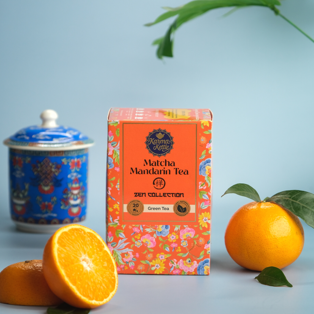 Buy Imported Japanese Matcha Teabags with Mandarin Orange | Karma ...