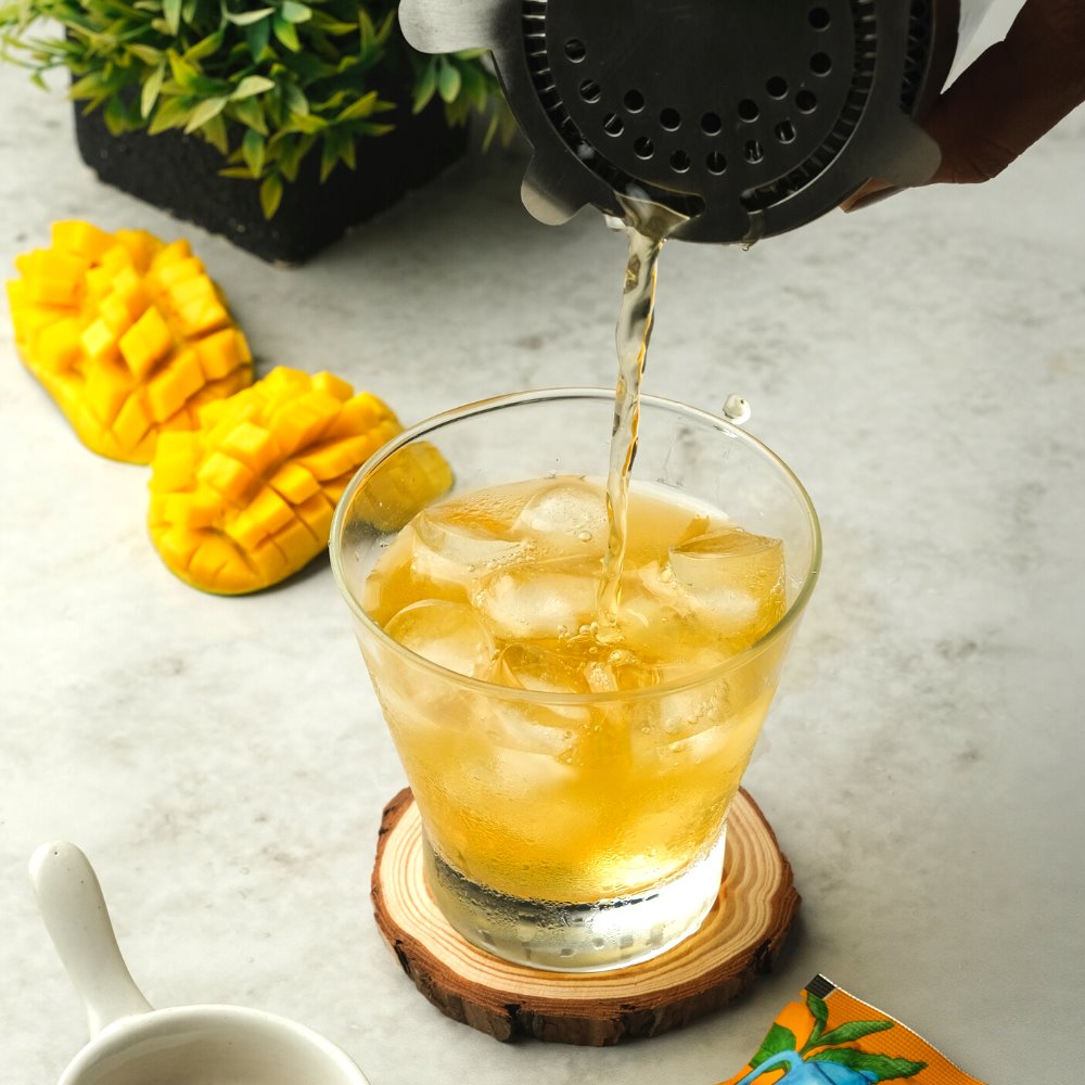 Buy Mango Flavoured Green Tea - Aam Salaam – Karma Kettle Teas