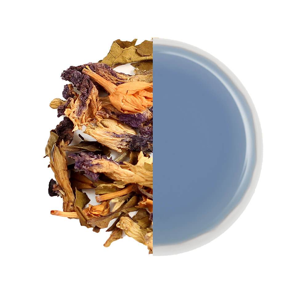 Blue peaflower and jasmine white tea- Loose Leaf – Karma Kettle Teas