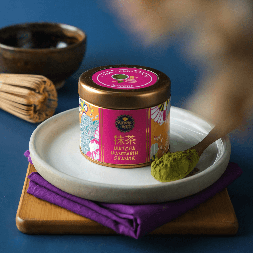 Matcha with Mandarin Orange- Karma Kettle – Karma Kettle Teas