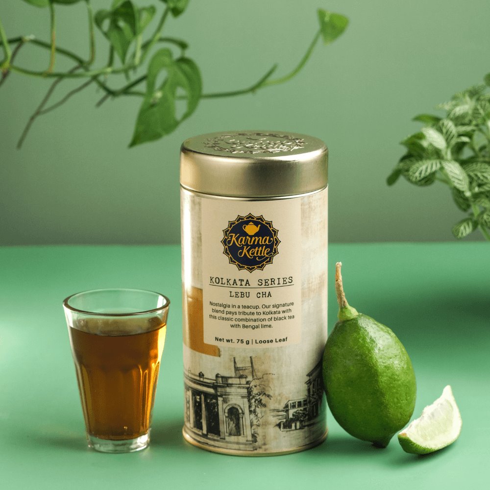 Kolkata Special Lebu Cha- Black tea with bengal lime – Karma Kettle Teas