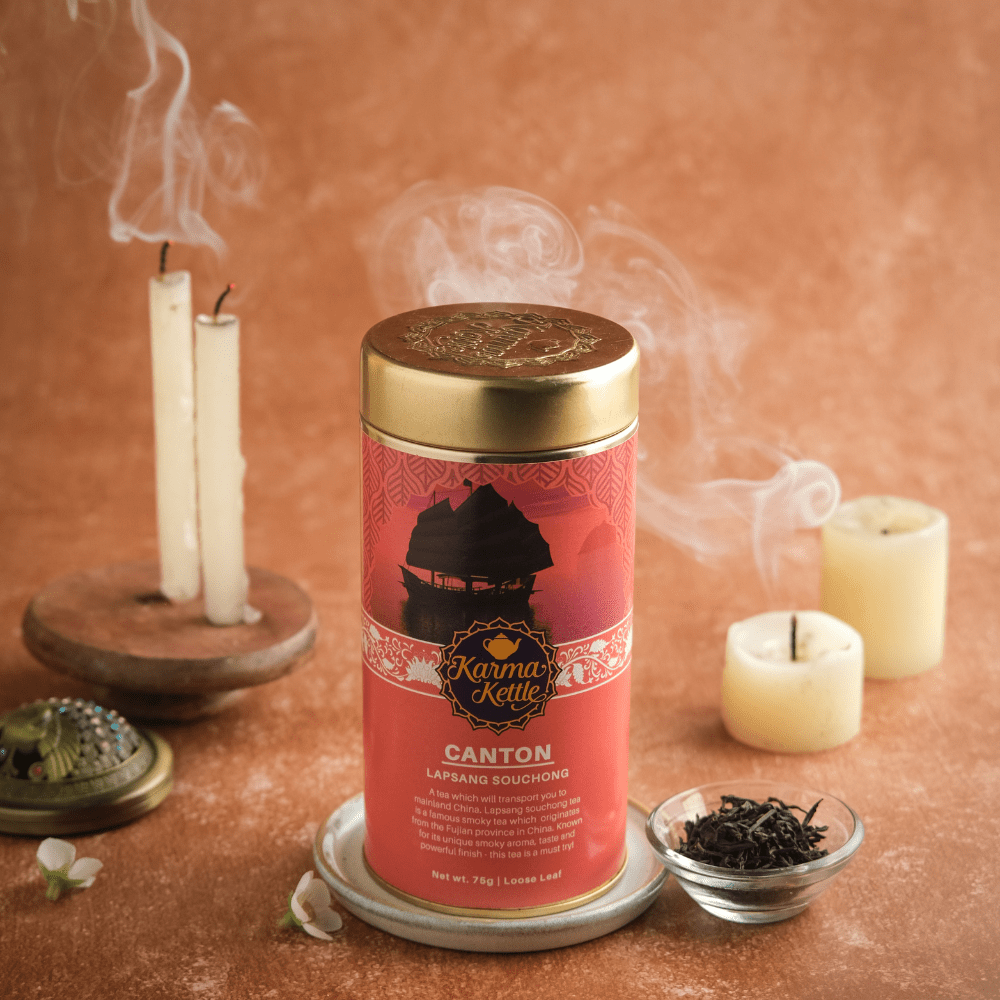 Buy Lapsang Souchong Tea | Smoked Black Tea - Canton | Karma Kettle ...